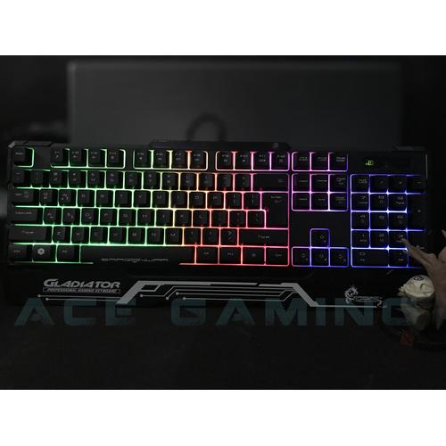 Jual Elephant Dragonwar Gladiator Semi Mechanical Gaming Keyboard - Kab ...