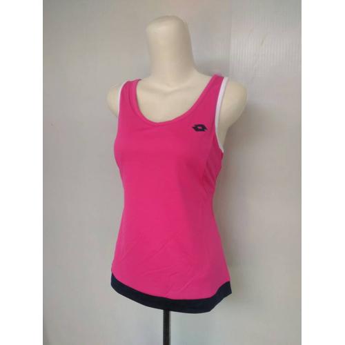 Jual Kaos Tank Top Singlet Pink Olahraga Lotto Original Casual Cewek ...
