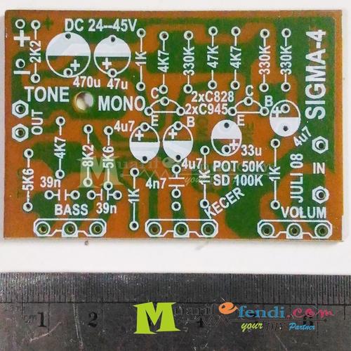 Jual PCB Tone control mono 2 transistor - Kab. Madiun - MUARIF EFENDI ...