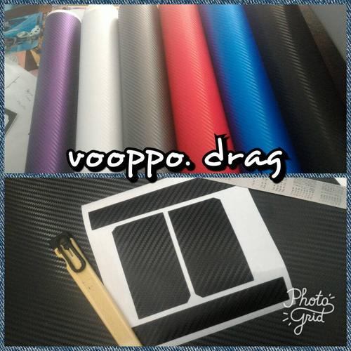 Jual Garskin mod vape voopoo drag carbon series - Kota Tangerang ...