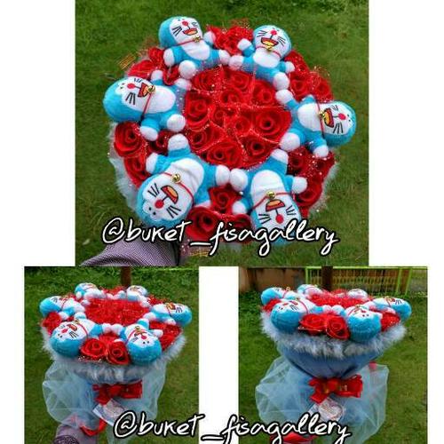 Jual bunga bucket karakter doraemon - Kota Bandar Lampung - fisa ...