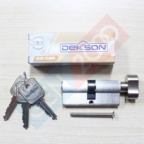 Jual Kunci Silinder Pintu Knob TC DL 70 MM Kunci Dekkson Cylinder Lock ...
