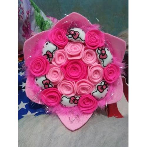Jual bucket bunga hello kitty ukuran L - Kota Tangerang - Remora Olshop ...