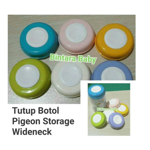 Jual Tutup Botol Pigeon wideneck Penyimpan Asi Milk Storage - Putih ...