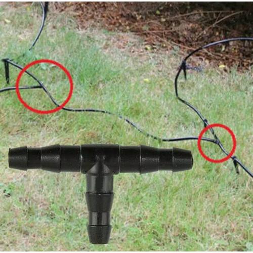 Jual Tee Connector / Sambungan T Selang 7mm Hidroponik Irigasi Tetes ...