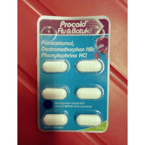 Jual Procold Flu & Batuk (isi 6 kaplet) - Jakarta Timur - batara ...