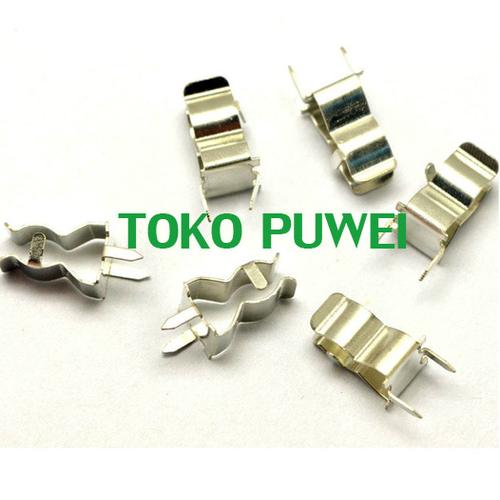 Jual 20x5mm fuse holder PCB panel mounting clip Insurance tempat ...