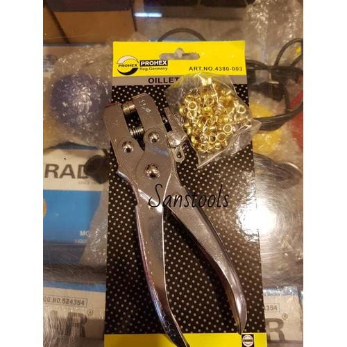 Jual Tang plong mata ayam Prohex 2 in 1 / oilet eyelet pliers germany ...