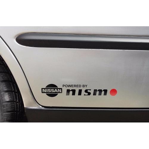 Jual NISSAN STICKER NISMO STIKER MOBIL NISMO - hitam O merah - Kab ...