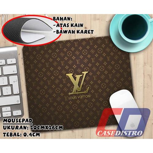 Jual Mousepad Tatakan mouse louis vuitton LV logo uk A4 - Kab. Kudus ...