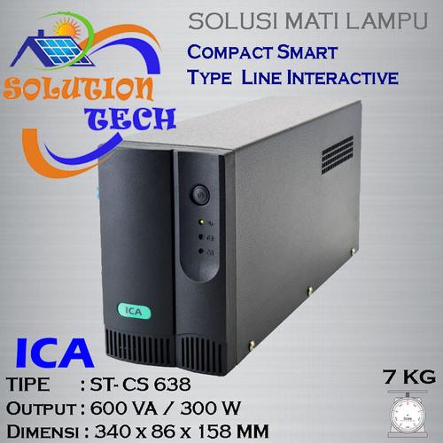 Jual CS 638 600VA 12V UPS Compact Smart Type Line Interactive - Jakarta Barat - SolutionTech ...