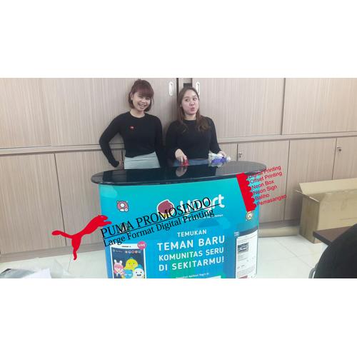 Jual Pop Up Counter Meja pop up counter plus printing - Jakarta Utara ...