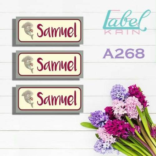 Jual stiker label nama anak sekolah name tag seragam - Kota Surabaya ...