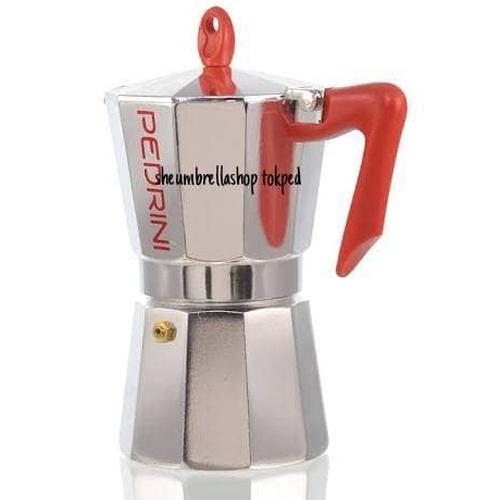 Jual espresso coffee maker pedrini 6cups / perebus pembuat kopi / moka ...