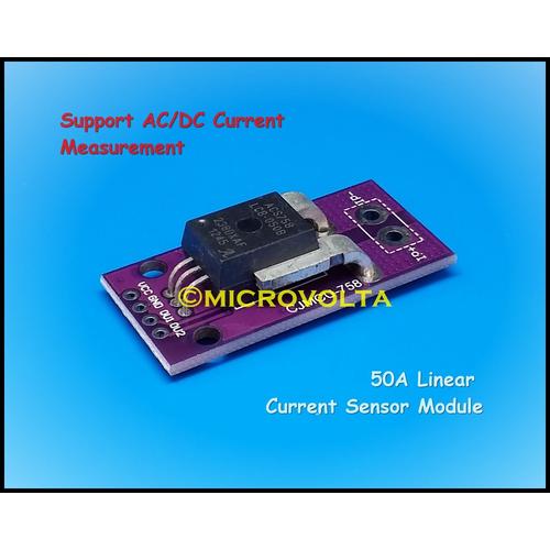 Jual ACS758 50A Linear Hall Effect Current Sensor Module. - Kota ...