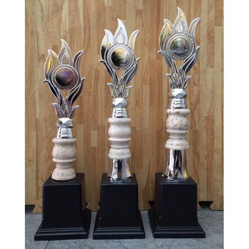 Jual PIALA dan Trophy TKOX8FA Silver 1 SET - Kuning, JUARA 3 - Kota ...
