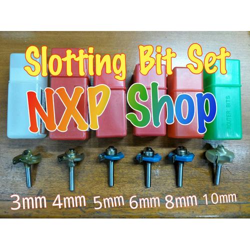 Jual Slotting bit set / router bits set / mata router set / profil kayu ...