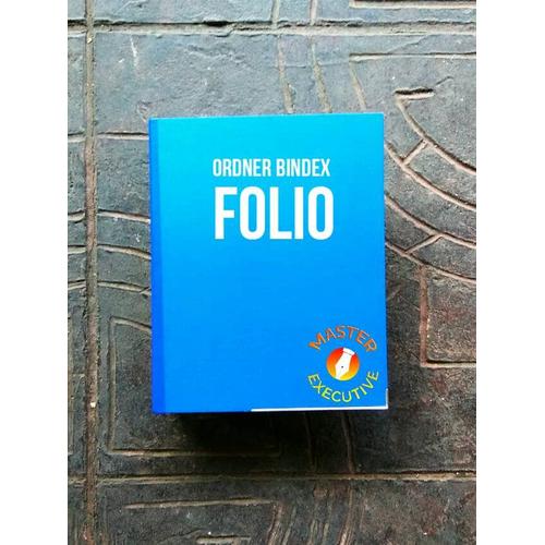 Jual Bindex 717 Ordner F4 Folio Biru / Blue Lever Arch File 2 Rings 75 ...