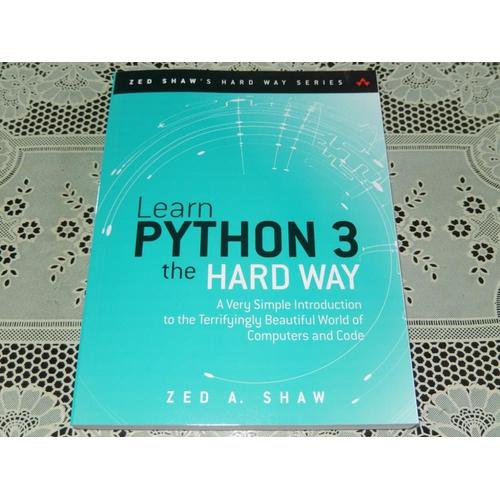 Jual Learn Python 3 The Hard Way - Zed A. Shaw - Jakarta Pusat ...