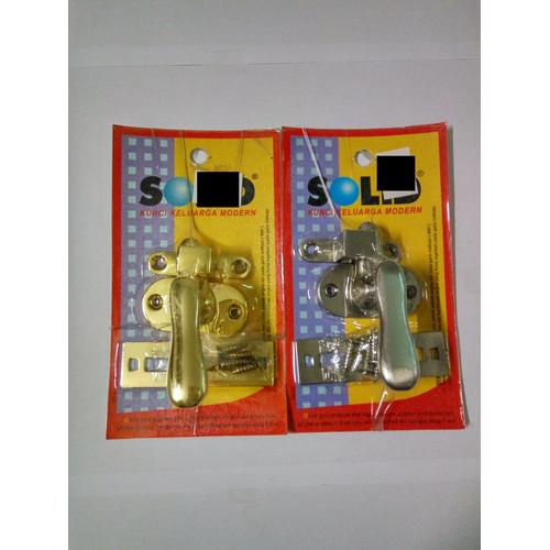 Jual SOLID WINDOW LOCK (SPRING KNIP AND RAMBUNCIS) RMB 613 SN - Kota ...
