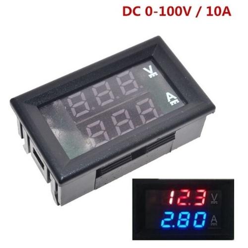 Jual DC 0-100V 10A Digital Voltmeter Ampermeter Dual Display - Jakarta Barat - Harizka Store ...