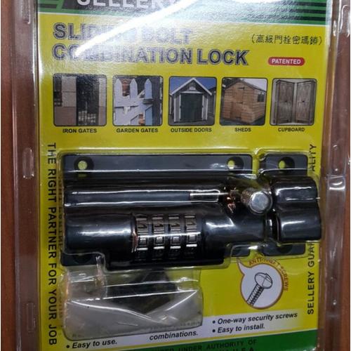 Jual Selot / grendel pintu dengan kombinasi angka / kunci slot - Kota ...