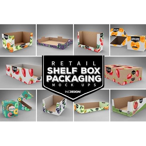 Jual Desain Retail Shelf Box Packaging MockUp - Kab. Malang - Bajolcool ...