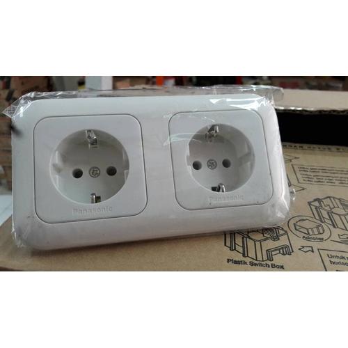 Jual STOPKONTAK DOUBLE NON CP WEJP11322-7 WEJP 11322-7 PANASONIC ...