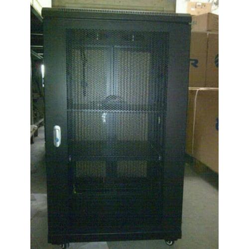 Jual standing close Rack 20u depth 900mm Perforated door / Rak server ...