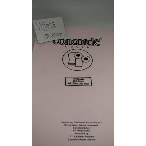 Jual KERTAS CONCORDE COVER 220G A4 PACK - Jakarta Utara - Sigma ...