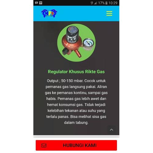 Jual Regulator Pemanas Gas Brooder - Kab. Tangerang - Mitra Peternakan ...