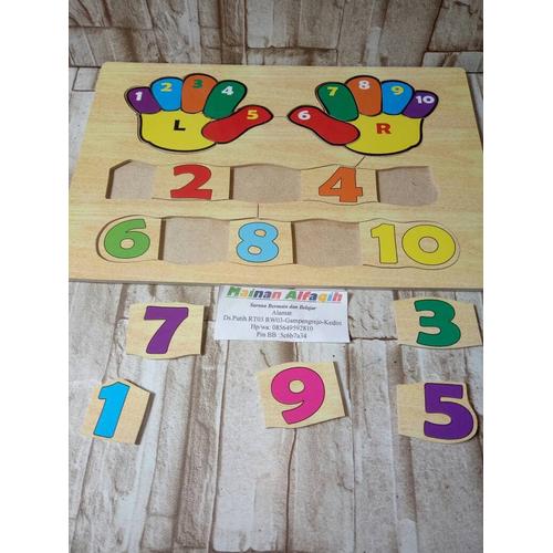 Jual Mainan Edukasi Anak-Puzzle Tangan - Kab. Kediri - MAINAN ALFAQIH ...