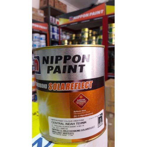 Jual NIPPON WEATHERBOND SOLAREFLECT Lime Freeze CAT TEMBOK EKSTERIOR 1L ...