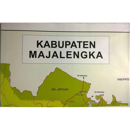Jual PETA KABUPATEN MAJALENGKA - Jakarta Selatan - bacalagi | Tokopedia