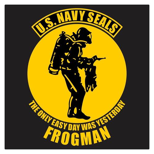 Jual US Navy Seals Swimmer Frogman Cutting Sticker - Kota Bandung ...