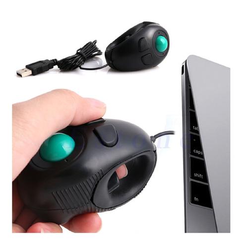 Jual New Wireless Finger Handheld USB Trackball Mouse For PC Laptop ...