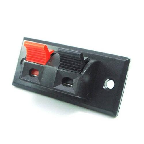 Jual Connector 2 Positions Terminal Push in Jack Spring Load Audio ...