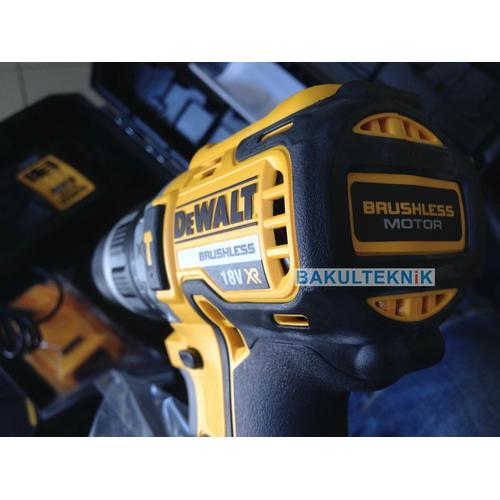 Jual Dewalt DCD796D2 Cordless Brushless Hammer Drill 18V Bor Tembok ...