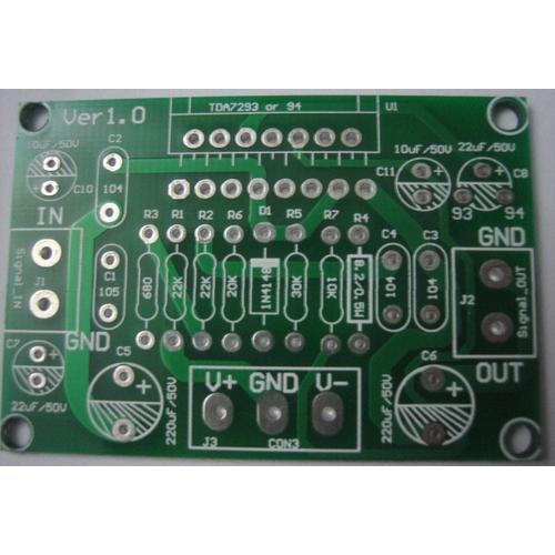 Jual PCB TDA7293 7294 Power Amplifier Double side PCB - Kota Bandung ...