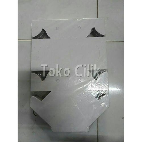 Jual dus/snack/12 x 12/polos/kemasan/wadah/kertas/kue/jajanan/makanan ...