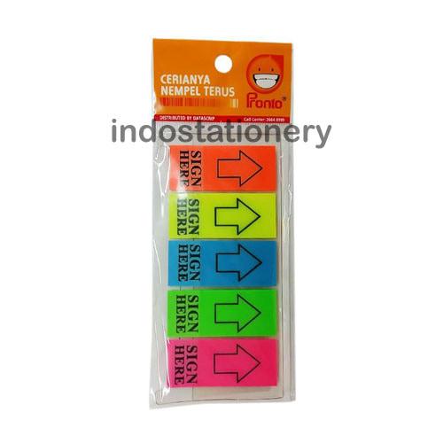 Jual LABEL STIKER SIGN HERE PRONTO - Jakarta Barat - Indostationery ...