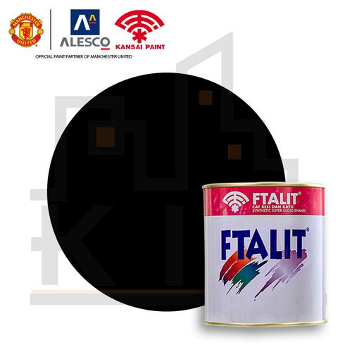Jual Cat Besi dan Kayu FTALIT - Black Doff - Kota Bekasi - Karya Indah ...