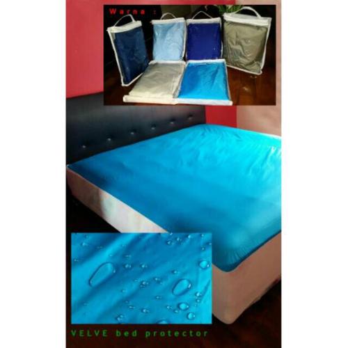 Jual sprei waterproof |velve bed protector | sprei anti ompol uk ...