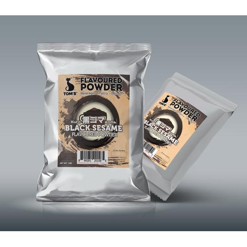 Jual TOM'S Flavoured Powder 1Kg - Kuro Goma Latte / Black Sesame - Kota ...