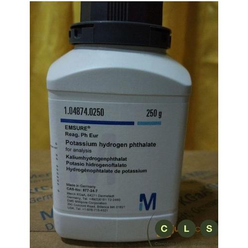 Jual MERCK 104874 Potassium hydrogen phthalate for analysis cap. 250 gr ...