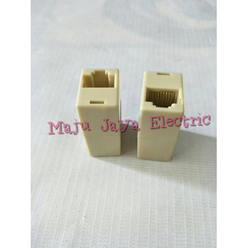 Jual Sambungan Kabel LAN UTP RJ45 Internet Konektor RJ-45 Barel ...