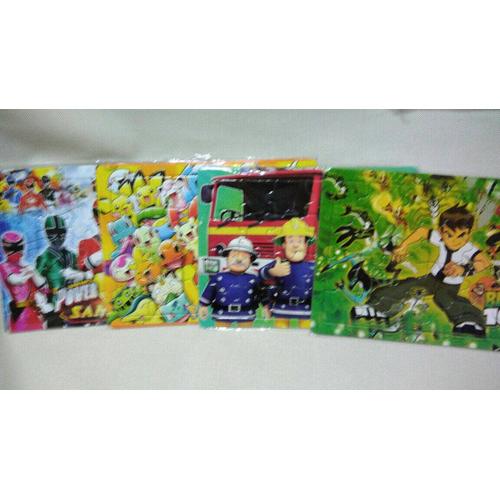 Jual puzzle jigsaw murah power rangers pokemon pikachu fireman sam ben ...
