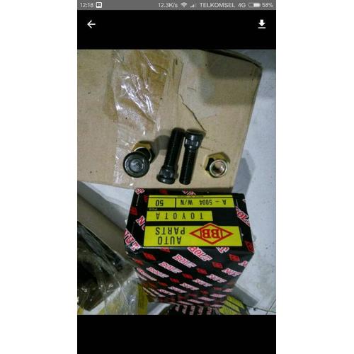 Jual baut roda toyota kijang innova fortuner hilux 5cm japan - Jakarta ...