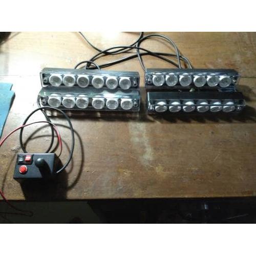 Jual Lampu Strobo HPL Strobe Super terang 24 led 4 box Murah 8 mode ...