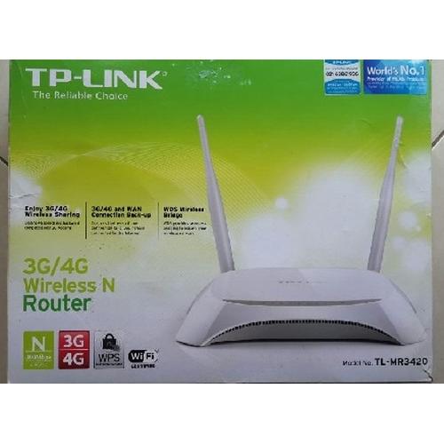 Jual Router 3G/4G TP-Link TL-MR3420 versi 2 v2 sudah update OPENWRT ...